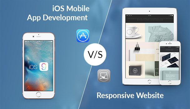 Choose Between Responsive Website or iOS Mobile App